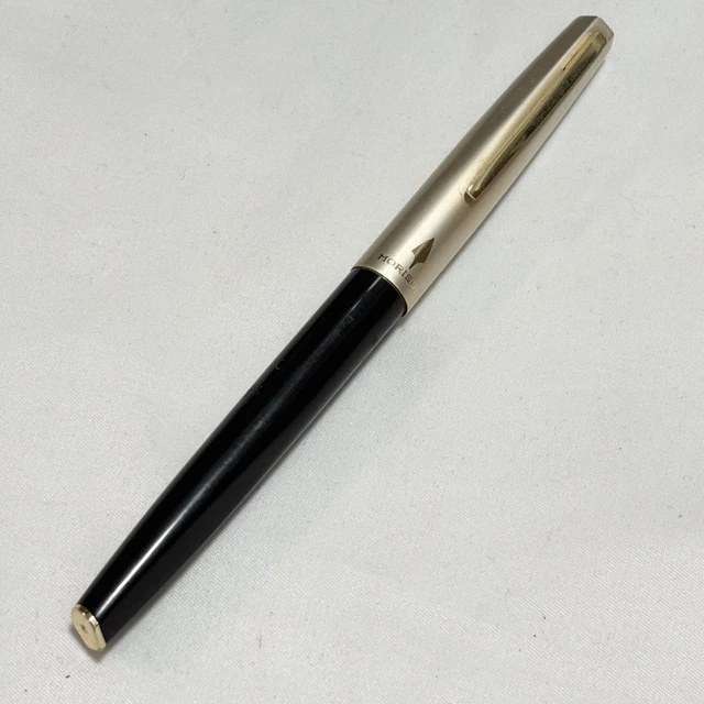 MORISON/MORRISON/NIB 14K/FOUNTAIN PEN/BLACK Gold/Stationery/Writing ...