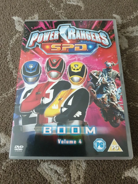 POWER RANGERS SPD Boom Volume 4 Dvd Kids 5 Episodes S.p.d £7.99 ...