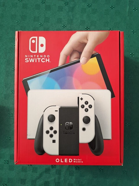 NINTENDO SWITCH OLED Model HEG-001 Handheld Console - 64GB - White £240 ...