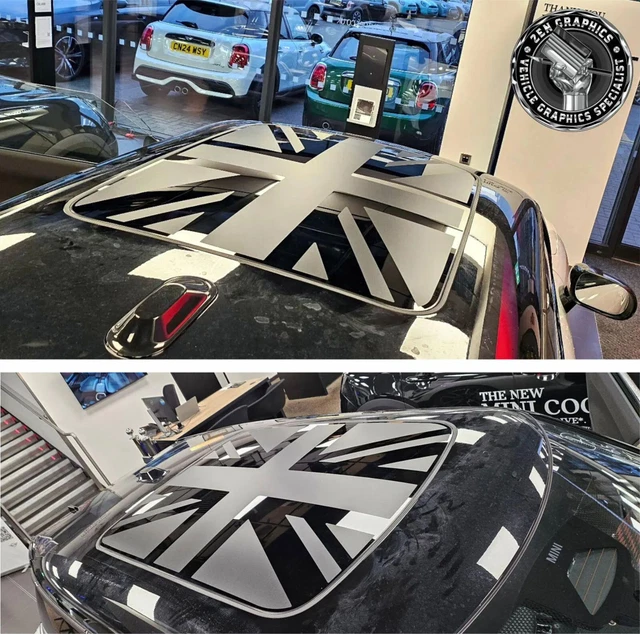 PAN ROOF GLASS Decals for Mini F66 F65 5 Cooper S Stickers Decals Foils ...