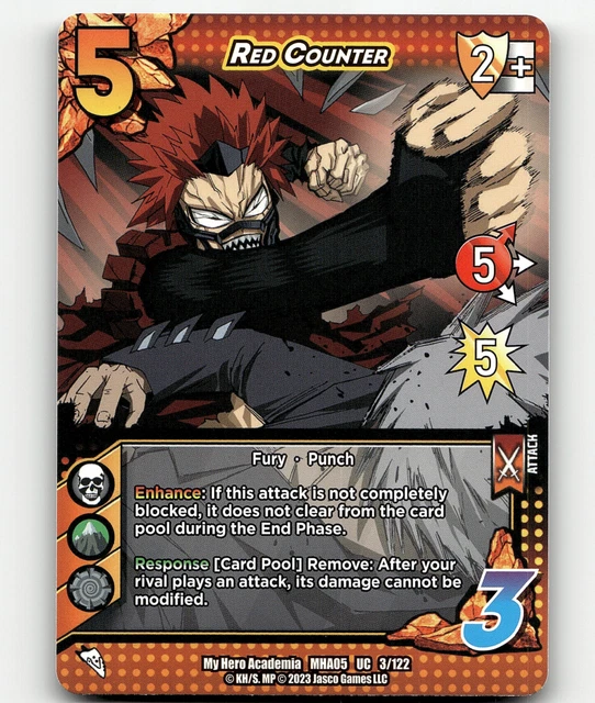 UNIVERSUS - RED Counter - My Hero Academia : Undaunted Raid - UC EUR 2 ...
