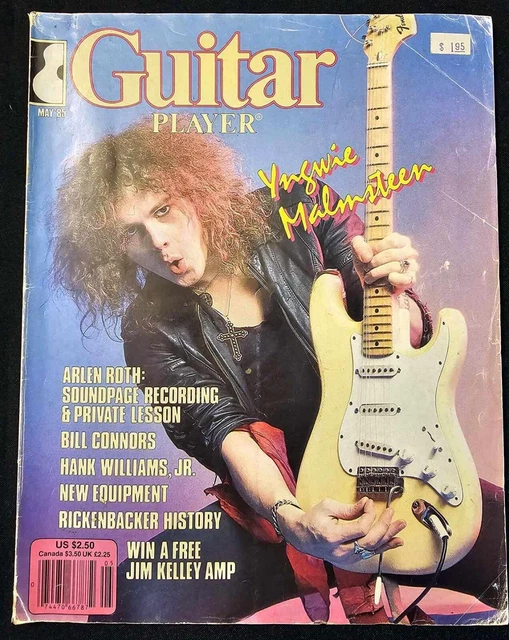 GUITAR PLAYER MAY 1985 Featuring Yngwie Malmsteen and more £11.75 ...