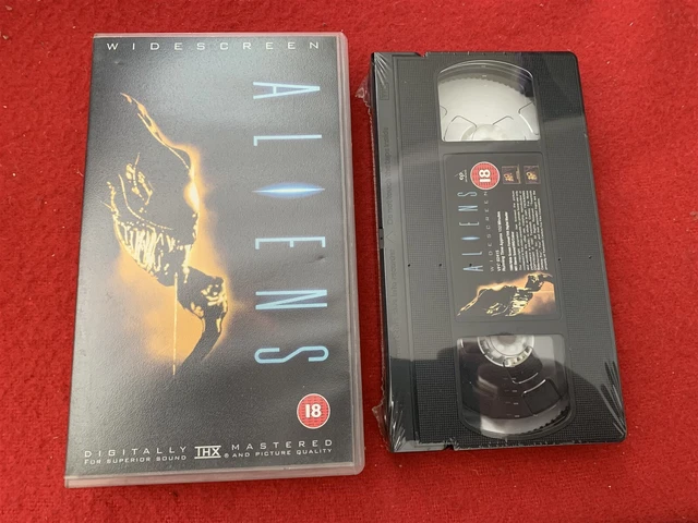 ALIENS RARE WIDESCREEN Vhs Video Tested Horror Sci-Fi Still Sealed Free ...