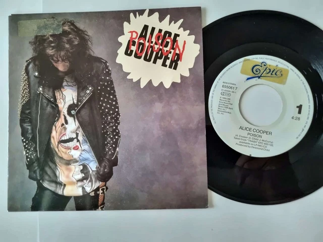 ALICE COOPER - Poison 7'' Vinyl Holland EUR 24,99 - PicClick FR