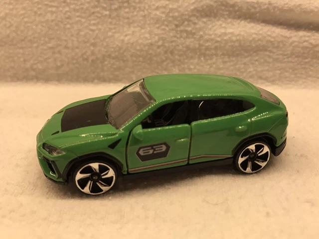 MAJORETTE LAMBORGHINI URUS NO 63 Green And Black Thailand 2023 1:64 ...