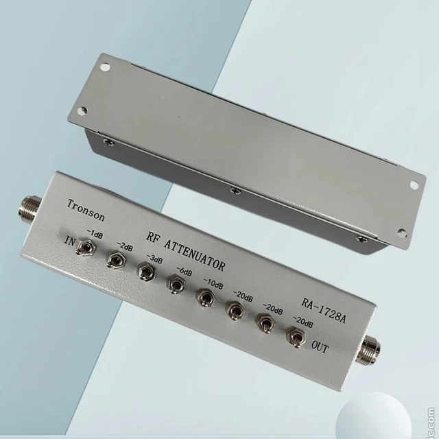 VARIABLE/STEP ATTENUATORS RF ATTENUATOR 82DB 50Ω for Ham Radio ...