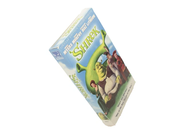 SHREK BIG BOX Special Edition Animation Michael Myers VHS 2001 Vintage ...