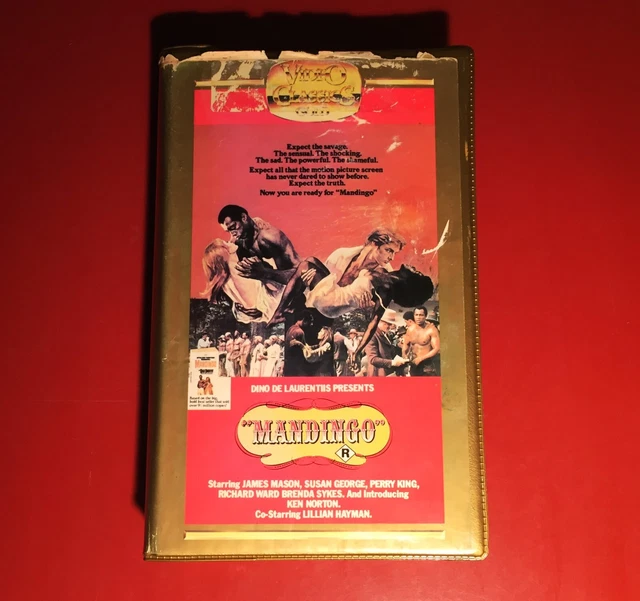 *MANDINGO VHS VIDEO CLASSICS GOLD cult 70s bare knuckle Southern Gothic ...