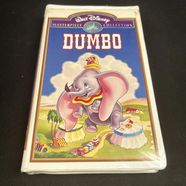 DUMBO VHS WALT Disney Masterpiece Collection WHITE CLAMSHELL Case £3.56 ...