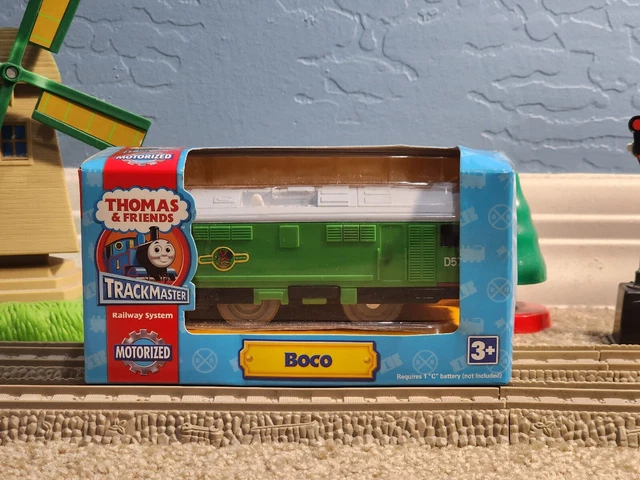 TOMY TRACKMASTER THOMAS & Friends "BOCO" Motorized Train NIB HTF $165. ...