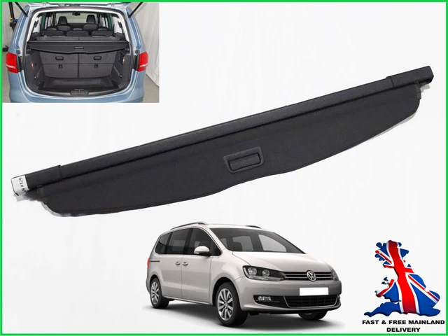 VW SHARAN SEAT Alhambra 2010-2022 Parcel Shelf Boot Load Cover Genuine ...