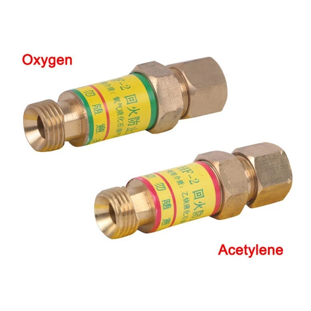 CHECK VALVE OXYGEN/ Acetylene Flash Back Arrestor For Dodge Arresters 1 ...