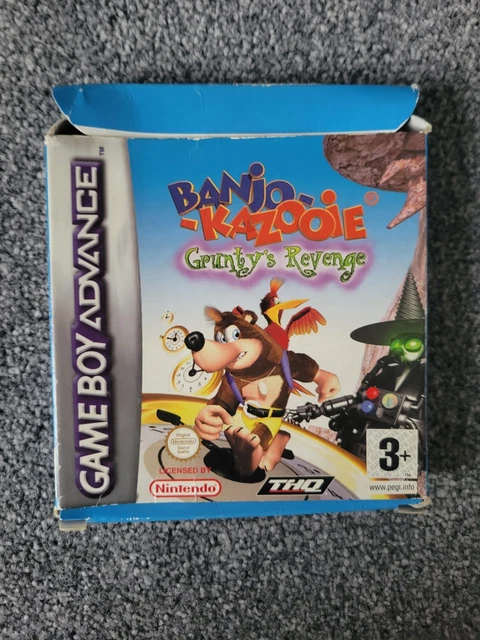 BANJO-KAZOOIE: GRUNTY'S REVENGE (Nintendo Game Boy Advance, 2003) UK ...