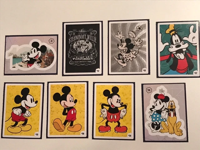 REWE DISNEY 100 Sticker 2023 /Das beste aus 100 Jahren -8 Sticker mit ... REWE DISNEY 100 Sticker 2023 /Das beste aus 100 Jahren -8 Sticker mit ...