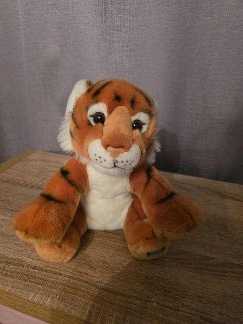 BBC EARTH TIGER soft toy plush 9” Sitting £3.99 - PicClick UK