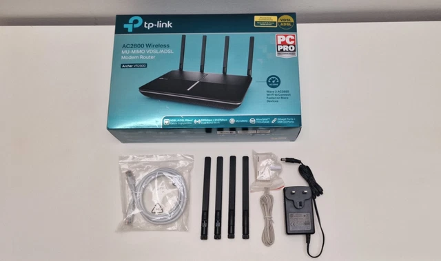 NEW-TP-LINK ARCHER VR2800 Ac2800 Mu-Mimo Vdsl/Adsl Dual Band Modem ...