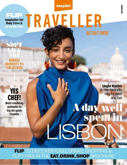 EASYJET TRAVELLER INFLIGHT Magazine - January 2025 - Layla Kazim Lisbon ...