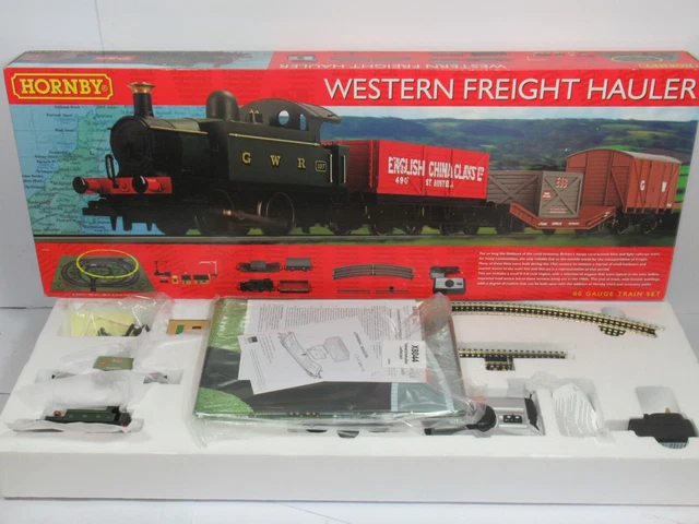 HORNBY NO. R1205 "WESTERN FREIGHT HAULER " TRAIN SET (ex -FACTORY STOCK ...