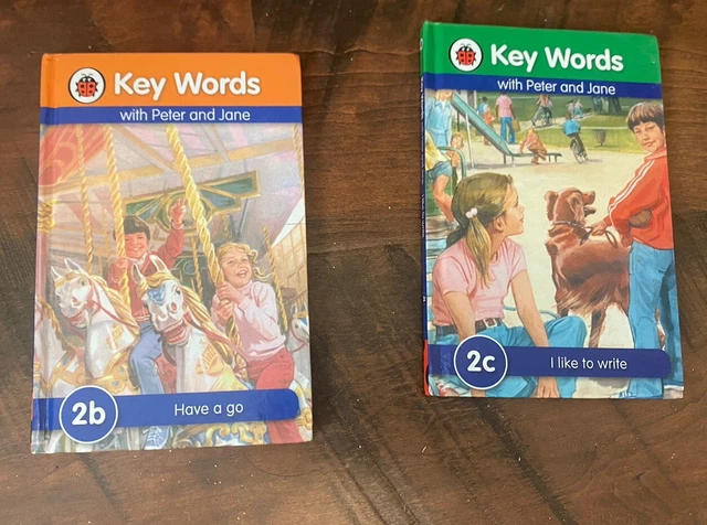LADYBIRD KEY WORDS with Peter and Jane - Stage 2b and 2c $8.00 - PicClick