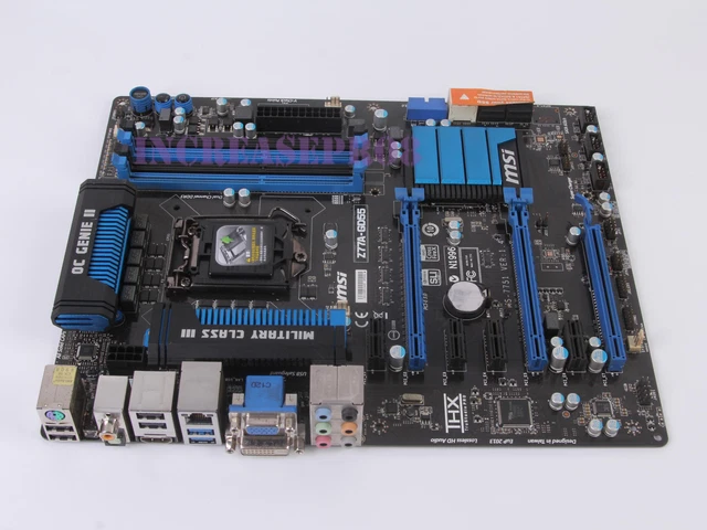 MSI MS-7751 Z77A-GD55 Motherboard Socket LGA 1155 Intel Z77 DDR3 DIMM USB3.0 ATX £122.40 ...