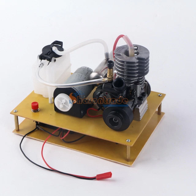 MINI 2-STROKE GASOLINE Motor Modell Spielzeug Benzinmotor Mischung Dc ...
