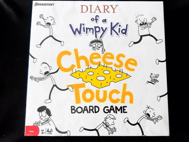 DIARY OF A Wimpy Kid Cheese Touch Childrens Family Fun Board Game ...