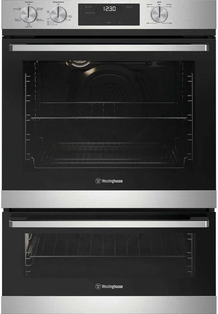 WESTINGHOUSE 60CM MULTIFUNCTION Electric Built-In Wall Oven & Grill ...