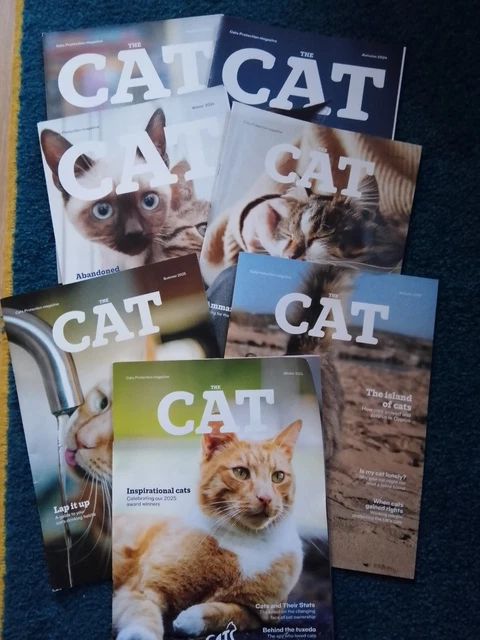 CATS PROTECTION THE Cat Magazine, 7 issues, 2024-2025 £5.45 - PicClick UK