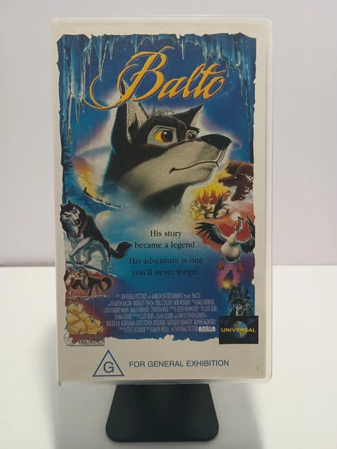 BALTO -VHS VIDEO $14.99 - PicClick AU