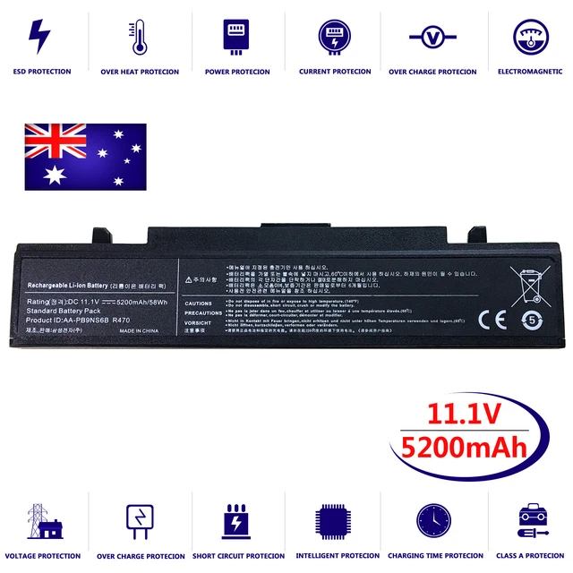 BATTERY FOR SAMSUNG NP300E5Z-E01 NP300E5Z-E02 NP300E5Z-E03 NP350E7C ...