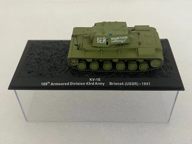 ALTAYA CHARS DE Combat KV-1E 109th Armoured Division Briansk USSR 1941 ...