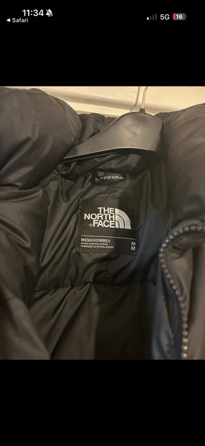 THE NORTH FACE Nuptse 700 Triple Black (RARE) Medium Men’s £161.90 ...