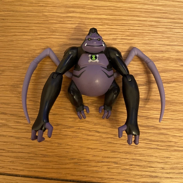 BEN 10 TEN Ultimate Spidermonkey Action Figure! 4” Inch 10 Cm. Deluxe ...