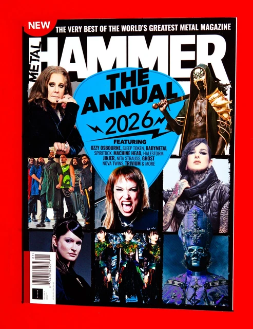METAL HAMMER MAGAZINE - The Annual 2026 Issue - 2025 - Ozzy Osbourne ...