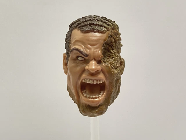 MARVEL LEGENDS SANDMAN BAF Head ANGRY spider-man spiderman greengoblin ...