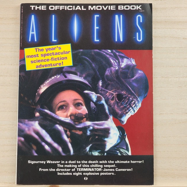 ALIENS OFFICIAL MOVIE Book” The Making of "Aliens" 1986 Includes 8 ...