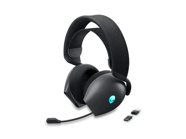 DELL ALIENWARE AW720H Dual Mode Wireless Gaming Headset Atmos RGB 545 ...