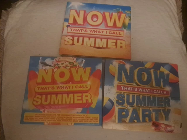 NOW THATS WHAT I Call Summer / A Summer Party CD Bundle £10.00 - PicClick UK