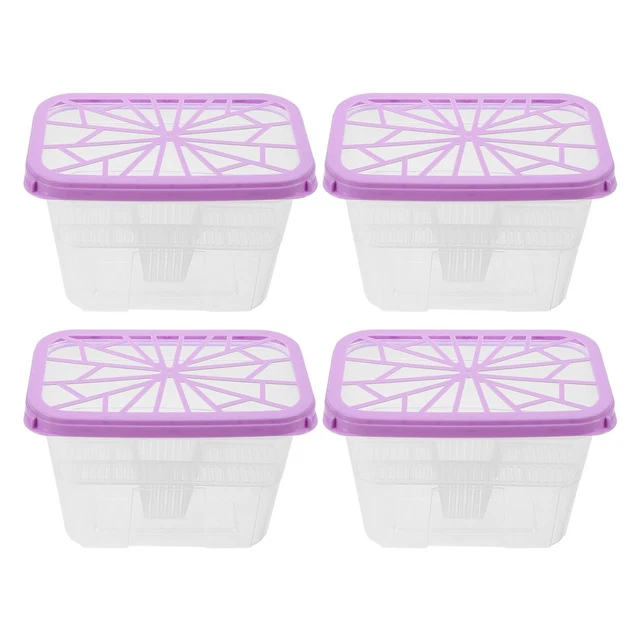 4 PCS MOISTURE Absorber Boxes Empty Container Replacement Holder $35.70 ...