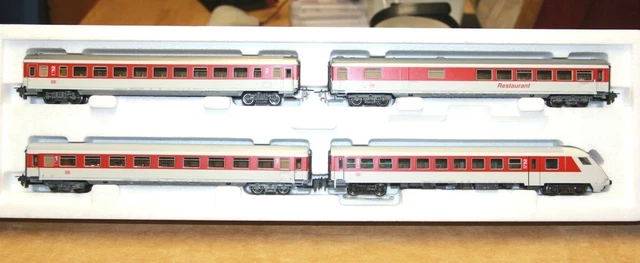 TRIX EXPRESS: 23368 InterCity 4tlg. mit Steuerwagen (Express-Achsen ...