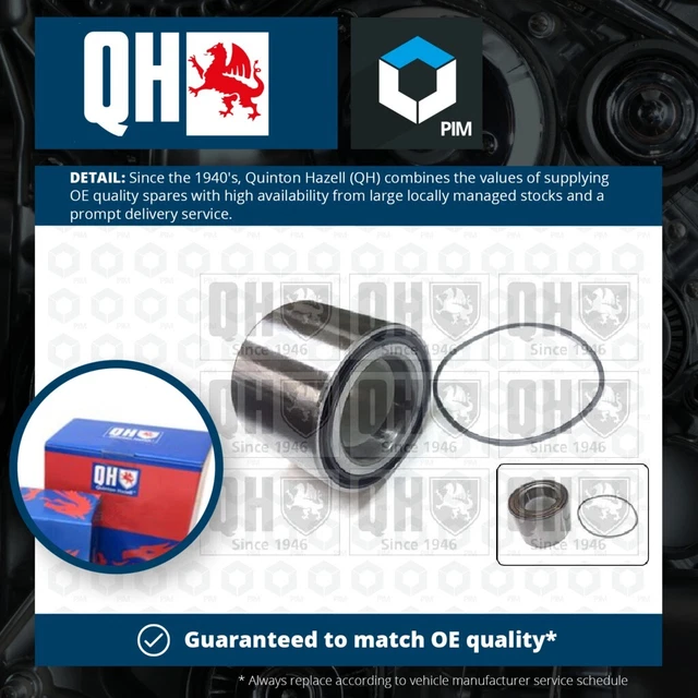 WHEEL BEARING KIT fits VW AMAROK 2.0 Rear 10 to 16 CFPA QH 2H0501171 ...