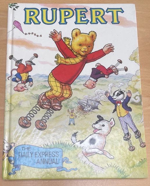 VINTAGE RUPERT ANNUAL 1982 Daily Express Hardback Book £5.99 - PicClick UK