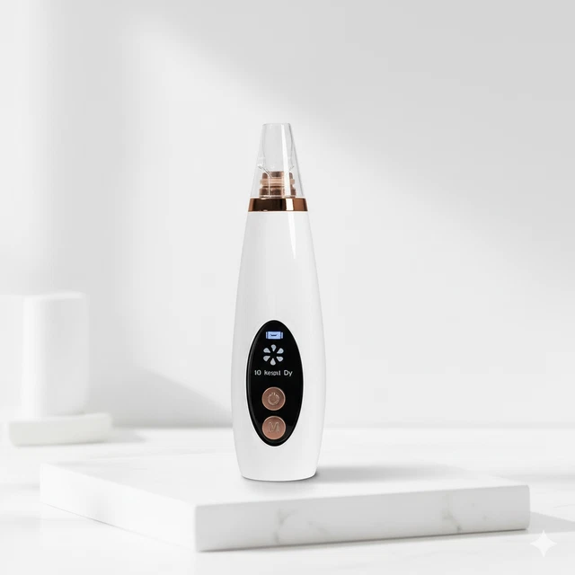 ELECTRIC BLACKHEAD REMOVER Vacuum Pore Cleaner Acne Extractor Facial ...