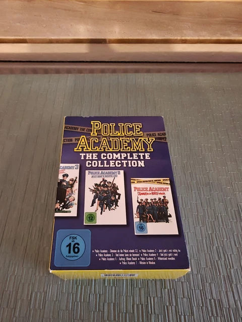 POLICE ACADEMY 1-7 The Complete Collection (Box Set) DVD - Film - Movie ...