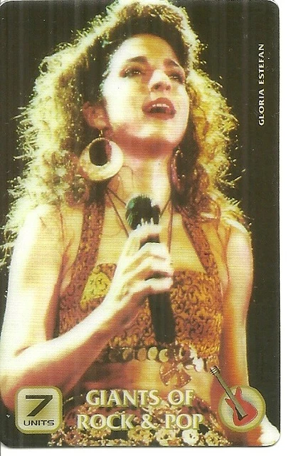 RARE / TELEPHONE Cards - Gloria Estefan / Phonecard Telecard Calling ...