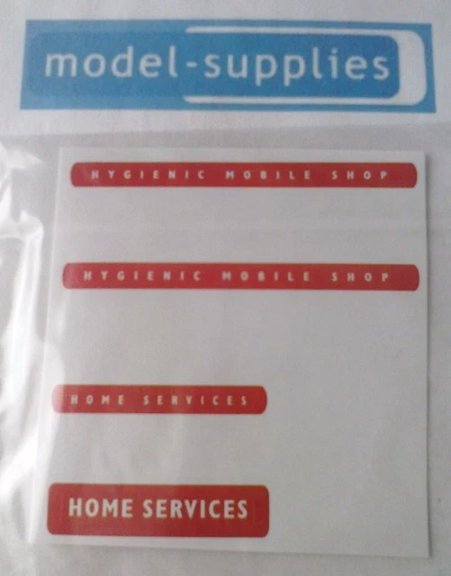 CORGI 407 SMITH Karrier mobile shop reproduction decal set £4.20 ...