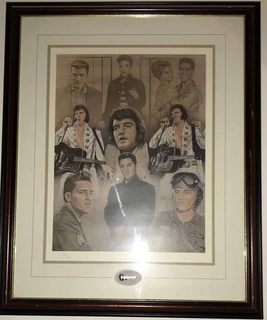 STEPHEN DOIG LITHOGRAPH. Elvis Presley. Always On My Mind. LIMITED ...