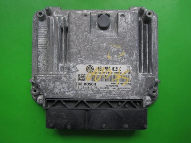 ECU ENGINE CONTROL Unit Skoda Octavia 2.0TDI 03L906018C 0281016951 ...