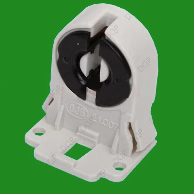 4X T8 BASE Fluorescent, LED Tube Lamp Holder G13 Socket Snap-In Slide ... 4X T8 BASE Fluorescent, LED Tube Lamp Holder G13 Socket Snap-In Slide ...