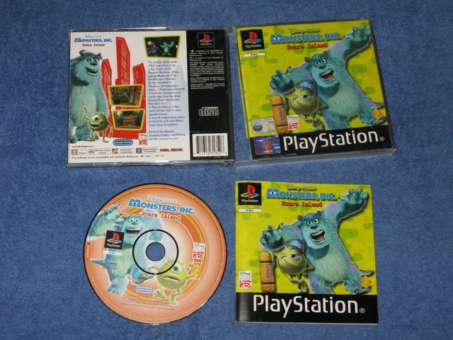 MONSTERS INC SCARE Island - Sony PS1 Game PlayStation 1 (Bx8) £5.00 ...